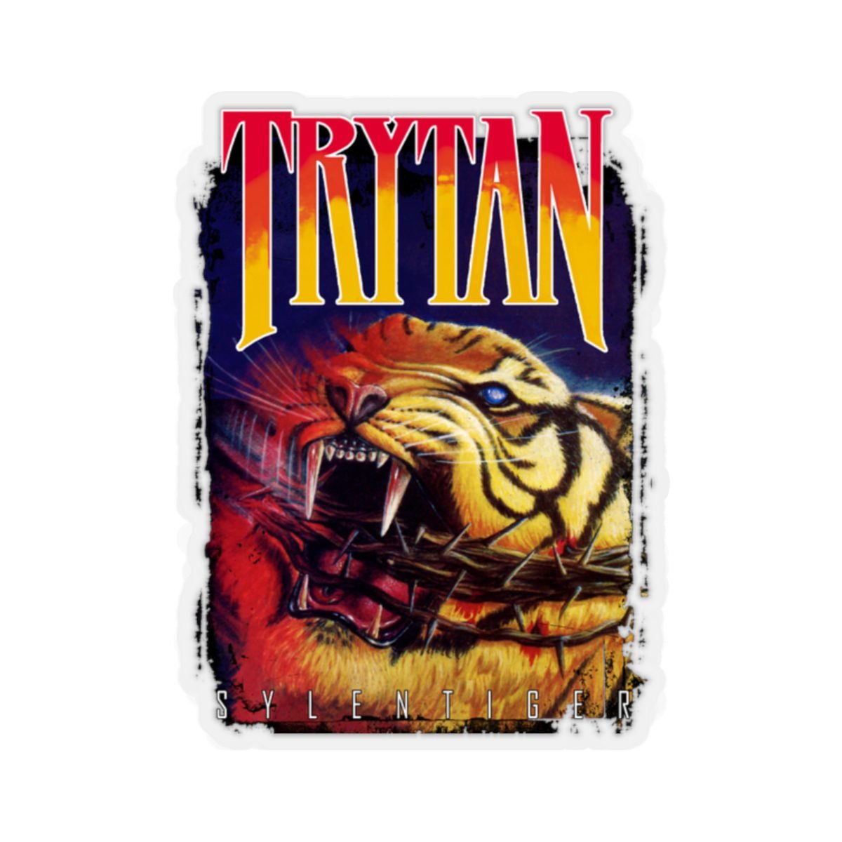 Trytan – Sylentiger Lion Die Cut Stickers