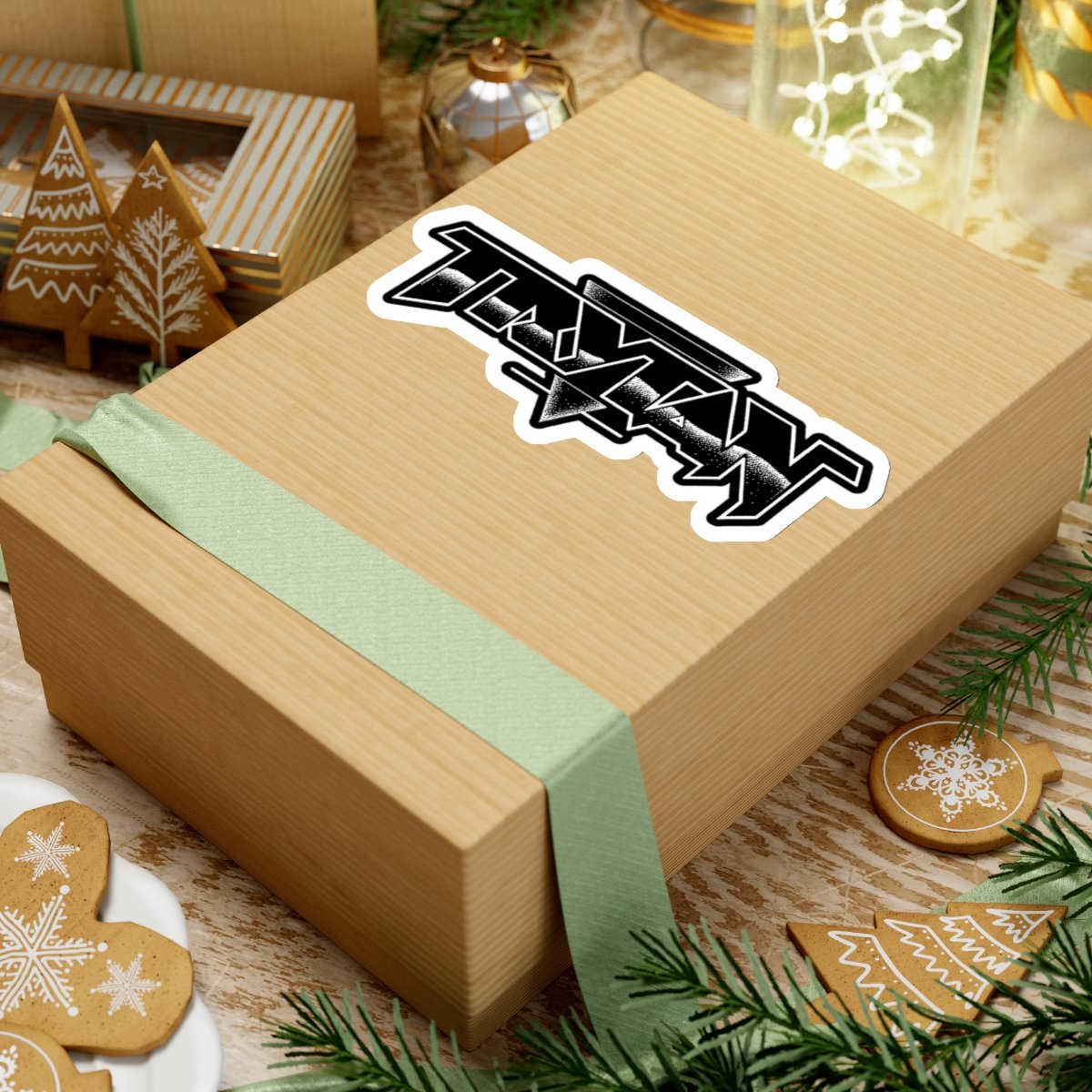 Trytan Classic Logo Die Cut Stickers