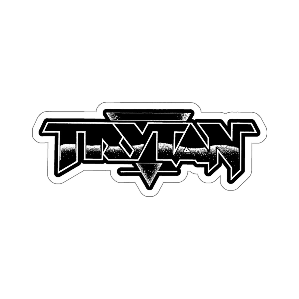 Trytan Classic Logo Die Cut Stickers