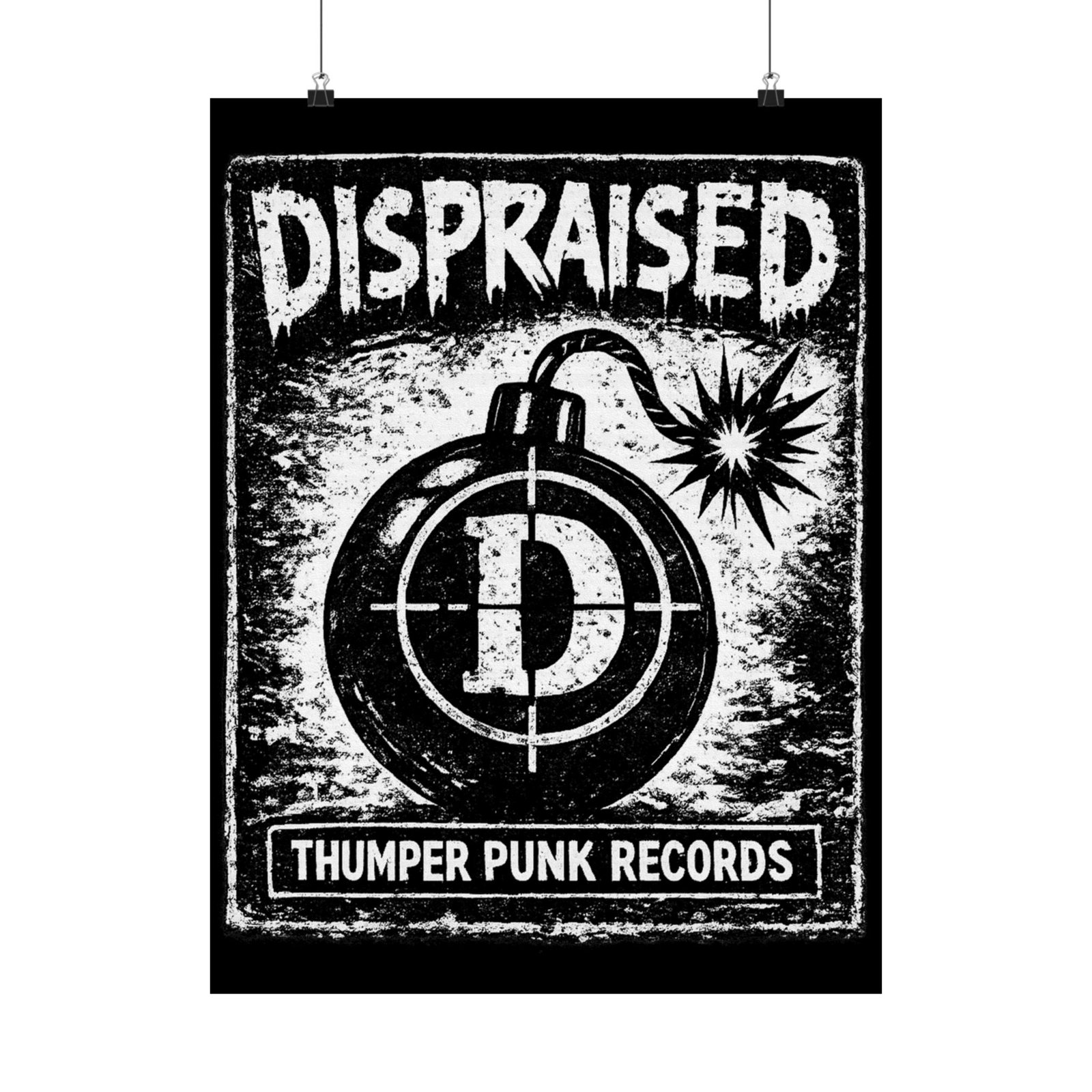Dispraised – Thumper Punk Records Poster Prints (210gsm) - Anchor ...