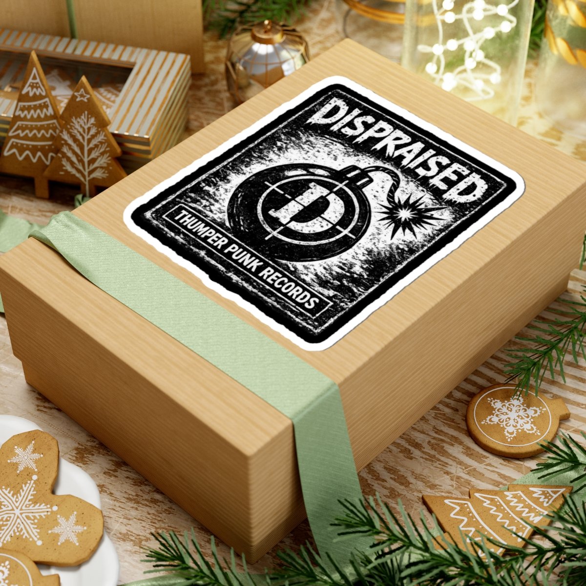 Dispraised – Thumper Punk Records Die Cut Stickers - Anchor Merchandising