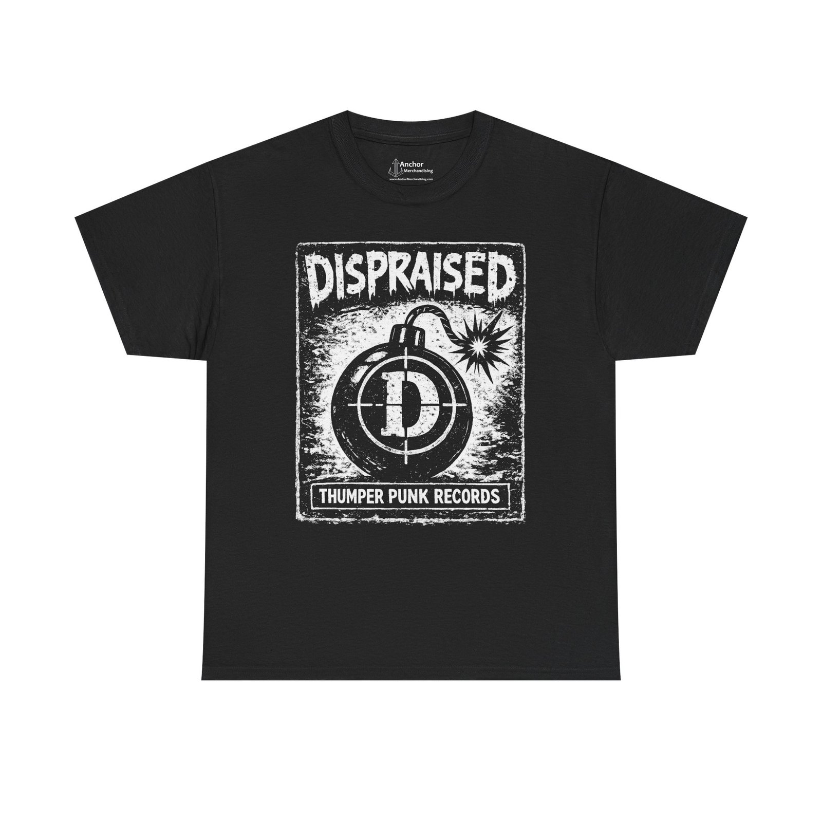Dispraised – Thumper Punk Records Short Sleeve T-shirt - Anchor ...