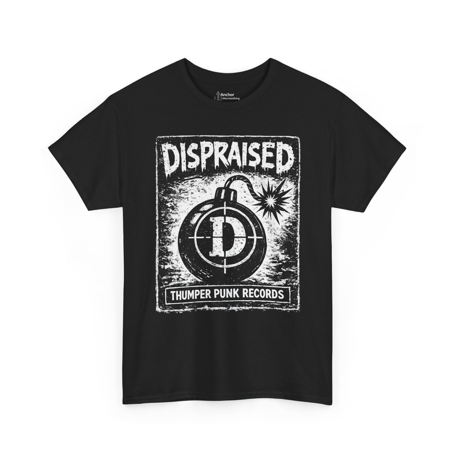 Dispraised – Thumper Punk Records Short Sleeve T-shirt - Anchor ...