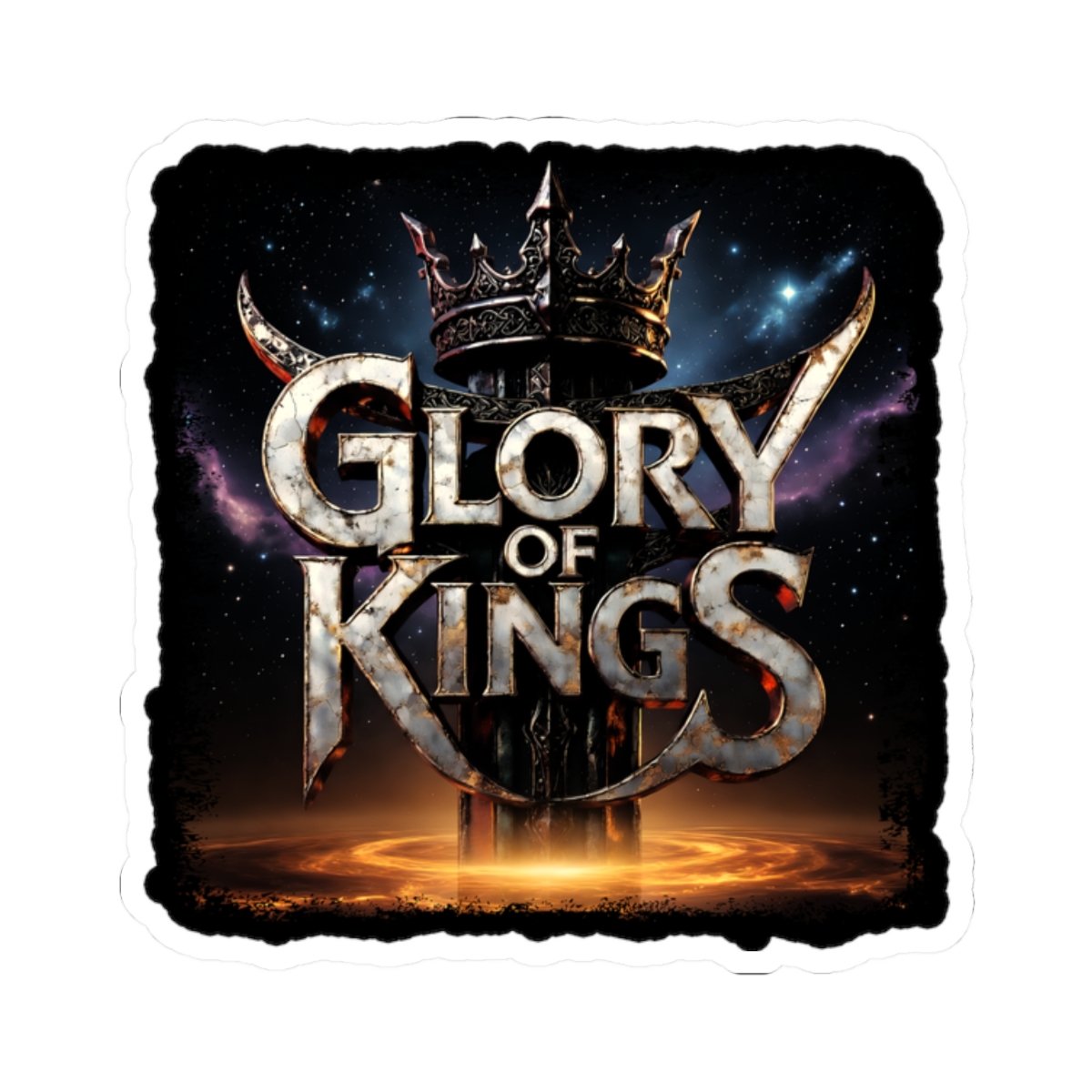 Glory Of Kings Logo V2 Die Cut Sticker Set - Anchor Merchandising